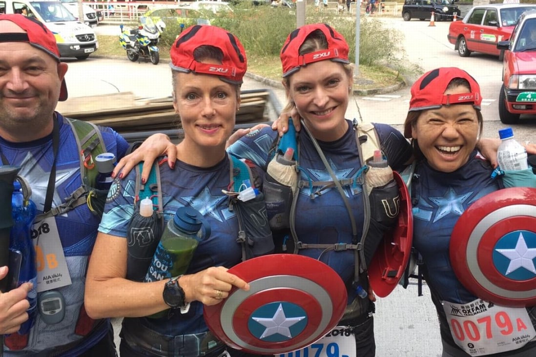 Oxfam Trailwalker: Stan Lee tribute from runners dressed as Captain ...