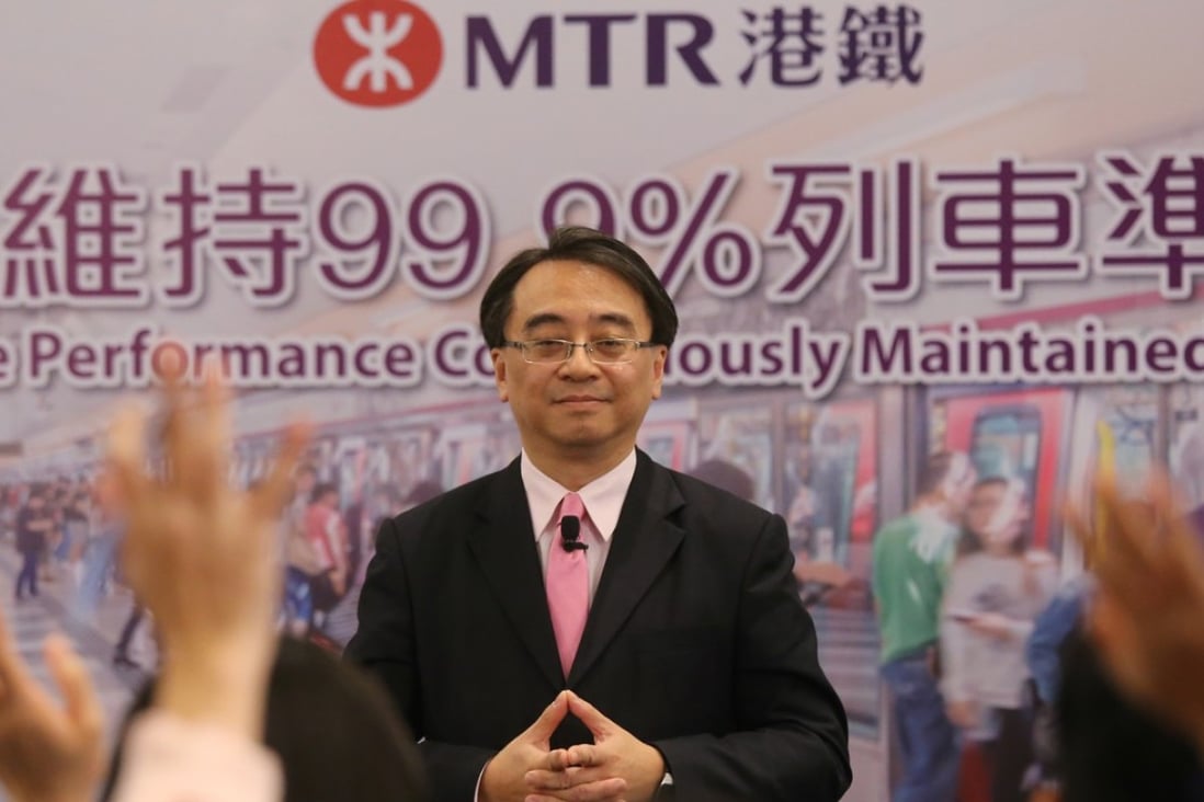 Hong Kong’s MTR Corporation managing director Kam in the running for ...