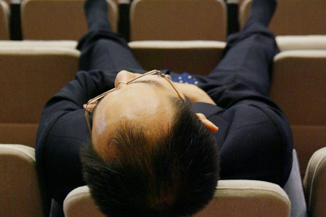 Need a nap at work? Some Japanese firms say that’s no problem and even ...