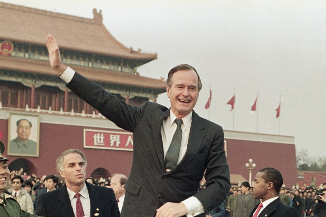 Chinese state newspaper praises George HW Bush as ‘statesman of vision ...