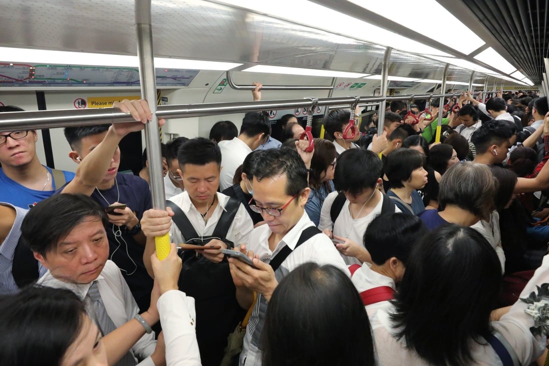 Why crowded Hong Kong MTR trains and bulky backpacks are not a good mix ...
