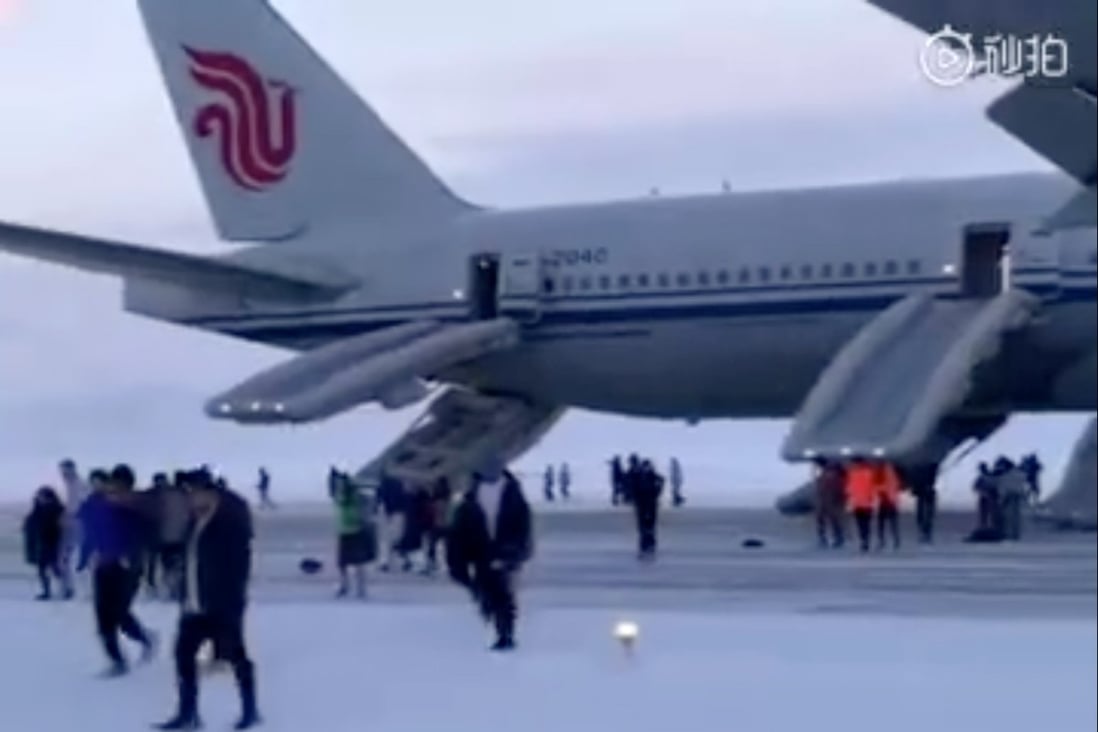 False fire alarm: Air China flight makes emergency landing in Russia ...