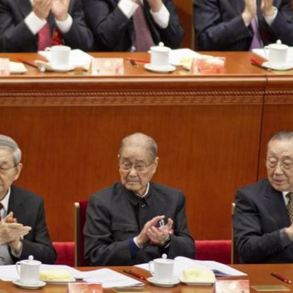 Jiang Zemin leads show of strength by party old guard at 18th congress ...