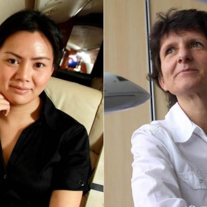 Iris Riesen and Candy Chung fly high on private business jet success ...