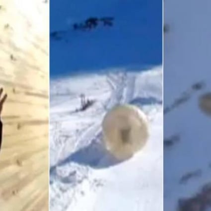 Mountain ride in giant inflatable 'zorb' turns deadly in Russia | South ...