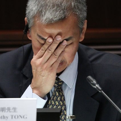 I made mistakes, admits ex-graft buster Timothy Tong | South China ...