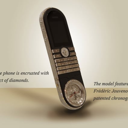 Goldvish’s HK$3.97 million phone, set in diamonds, comes with a ...