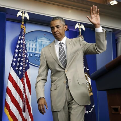 President Obama's choice of a tan suit creates stir in Washington ...