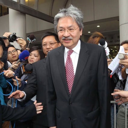 Finance chief John Tsang comes out of his shell at 'egg-throwing' trial ...