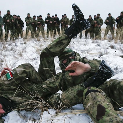 Chechens loyal to Russia fight alongside east Ukraine rebels | South ...
