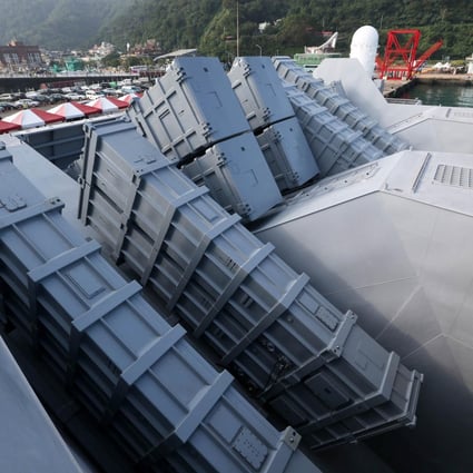 ‘Stealth’ frigate handed over to Taiwan's Navy | South China Morning Post