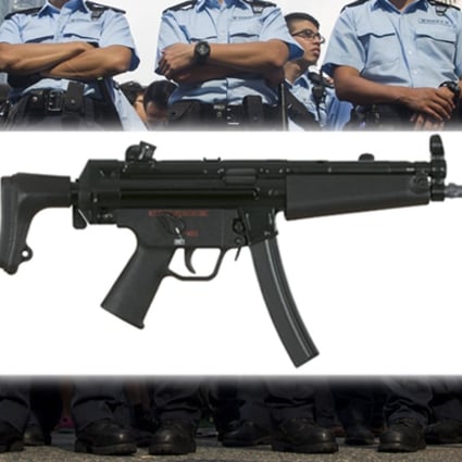 Hong Kong policeman's submachine gun goes off in second 'accidental ...