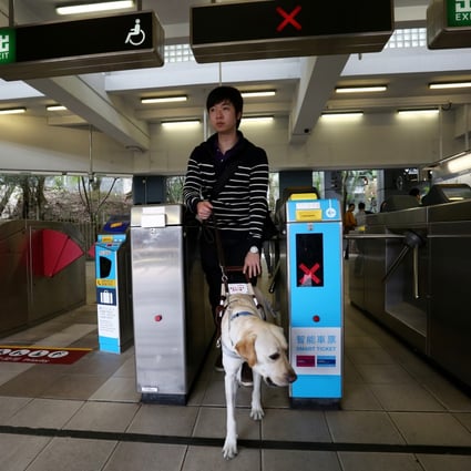 Beijing follows lead in guide dogs on subway | South China Morning Post