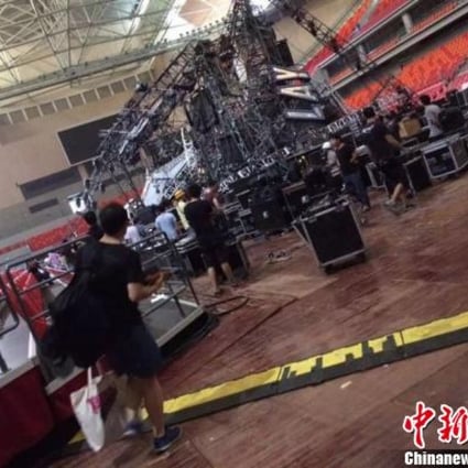 Worker killed as stage lights collapse ahead of concert in China by ...