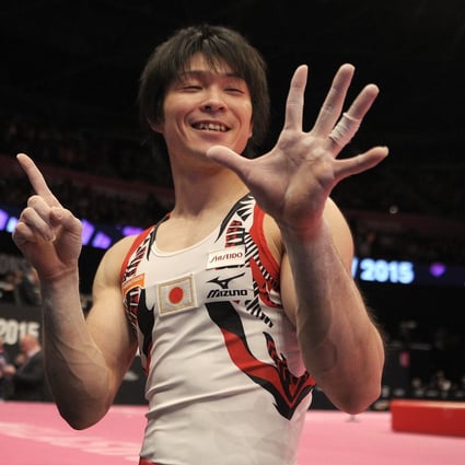 Japan’s gymnastics king Kohei Uchimura wins his sixth consecutive world ...