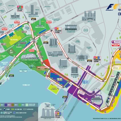 Singapore F1 Grand Prix circuit guide | South China Morning Post