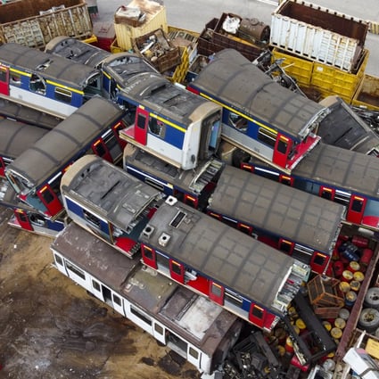 Hong Kong’s old MTR trains destined for the scrapyard as demand dries ...