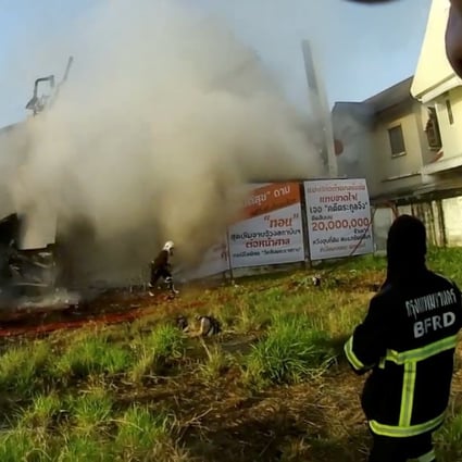 Five people killed in Bangkok fire as three-storey building collapses ...