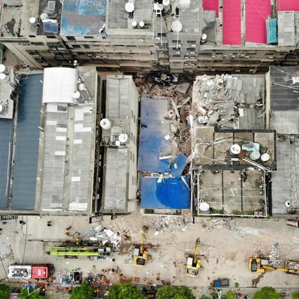 Owner of collapsed building in central China detained as search for ...