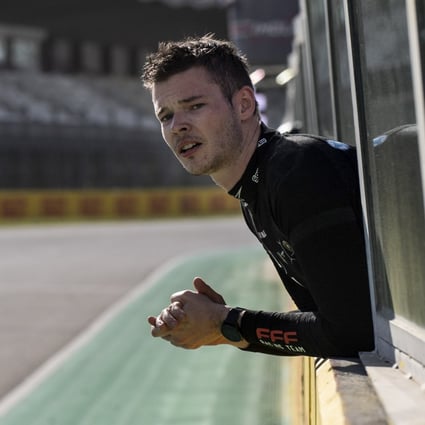 Hong Kong racing car driver Dan Wells weaves in and out of real and ...