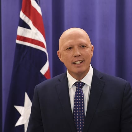 Peter Dutton, a hardline conservative who claims to be tough on China ...
