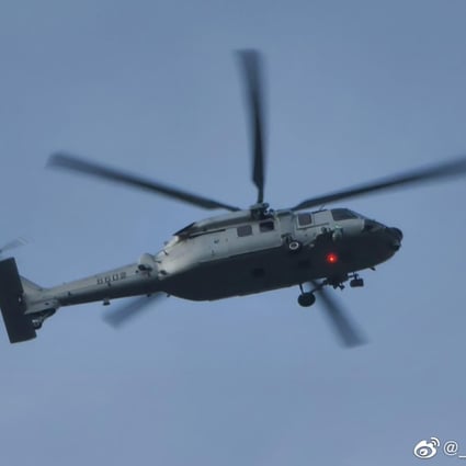 Mainland China’s new Z-20 helicopter reports for duty in Hong Kong ...