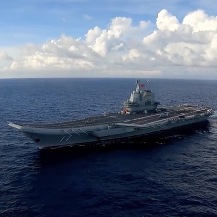 China’s second aircraft carrier, Shandong, and battle group train in ...