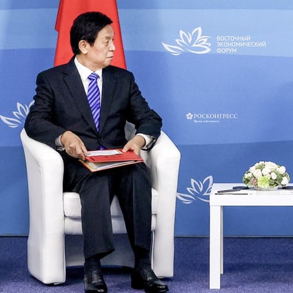 China’s No 3 official Li Zhanshu calls for united front with Russia ...