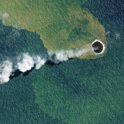 Tonga underwater volcano erupts, forming new ‘baby’ Pacific Ocean ...