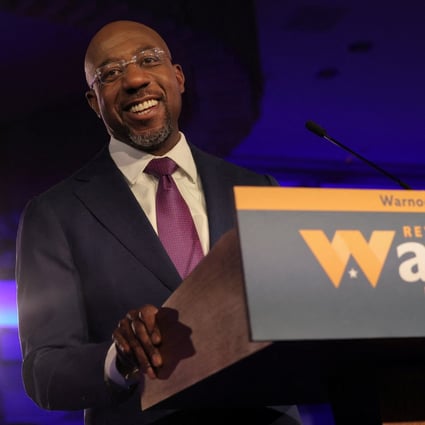 Democrats broaden US Senate majority with Raphael Warnock run-off victory | South China Morning Post