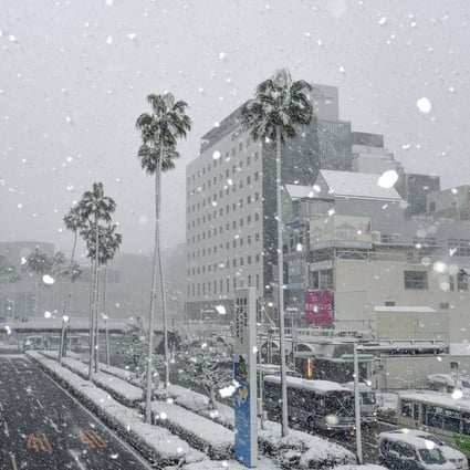 At least 8 dead as snow smothers swathes of Japan | South China Morning ...