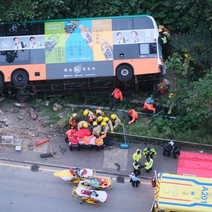 New Year’s Day bus crash in Hong Kong injures 12; driver arrested and ...