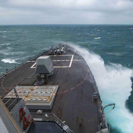 Chinese military on alert as US destroyer transits Taiwan Strait in ...