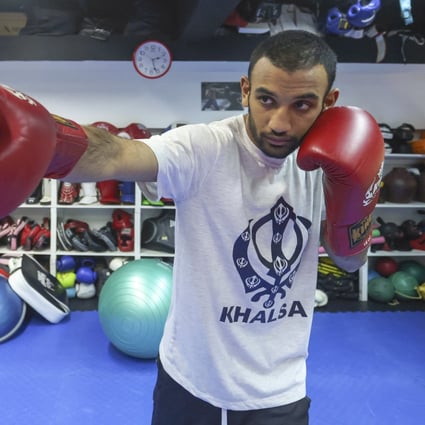 Rising Hong Kong-born Sikh boxer Taqdeer Singh dreams of fighting for ...