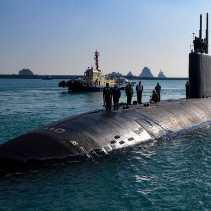 Us Nuclear Powered Submarine Arrives In South Korea Amid North