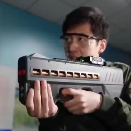 China unveils electromagnetic gun for riot control | South China ...