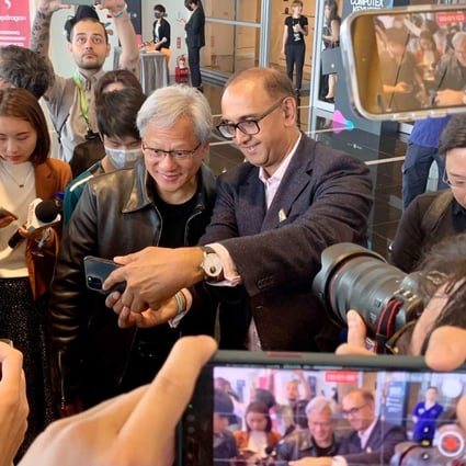 Nvidia chief Huang returns to US after Taiwan trip, avoiding mainland ...