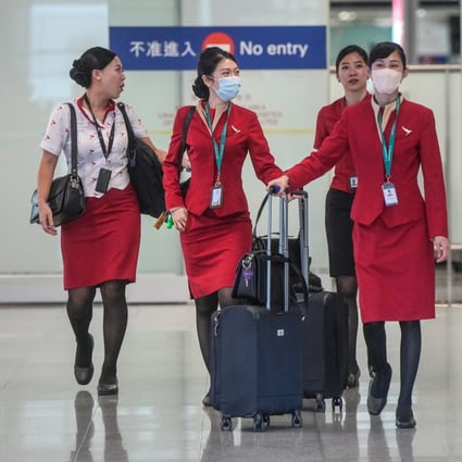 New cabin crew at Hong Kong’s Cathay Pacific can earn up to HK$20,000 a ...