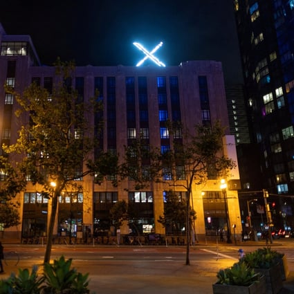 Elon Musk removes giant, flashing ‘X’ sign after furore in San ...