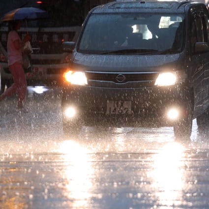 Hong Kong Observatory issues rainstorm warning for the second time in a ...