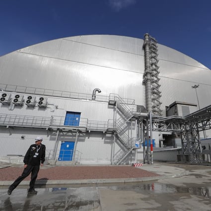 Chernobyl’s new US$1.7 billion radioactive dust shelter unveiled in ...