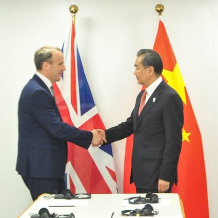 UK’s new foreign secretary calls on China to respect ‘peaceful protest ...