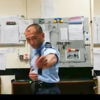 Hong Kong police confirm video showing officer swinging baton in ...