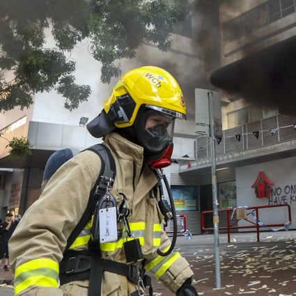 Hong Kong firefighters urged to ‘protect life’ as videos circulate of ...