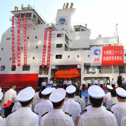 Chinese icebreakers set sail for Antarctic rendezvous that will herald ...