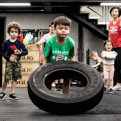 Kids gym: the children working out in fitness centres to build strength ...