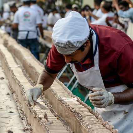 Indian bakers make world’s ‘longest’ cake in bid to break Chinese ...
