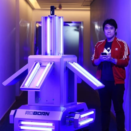 Hong Kong start-up Roborn joins race to pioneer UV light disinfecting ...