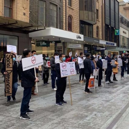 Asian-Australians hold protests as community faces rise in racist ...
