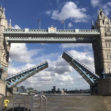 Travel chaos as London’s famous Tower Bridge stuck in open position ...